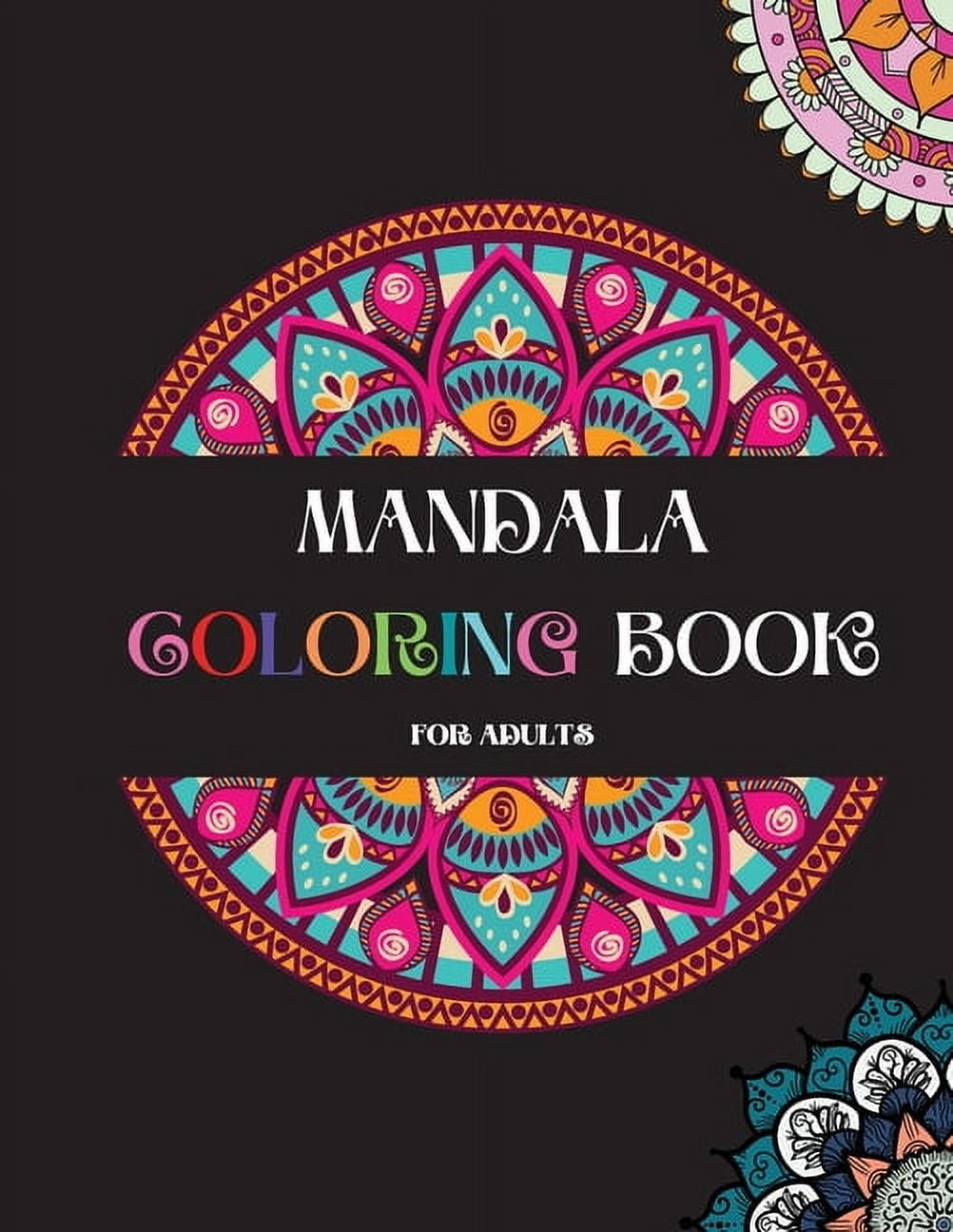Mandala Coloring Book : An Adult Coloring Book With Beautiful And ...