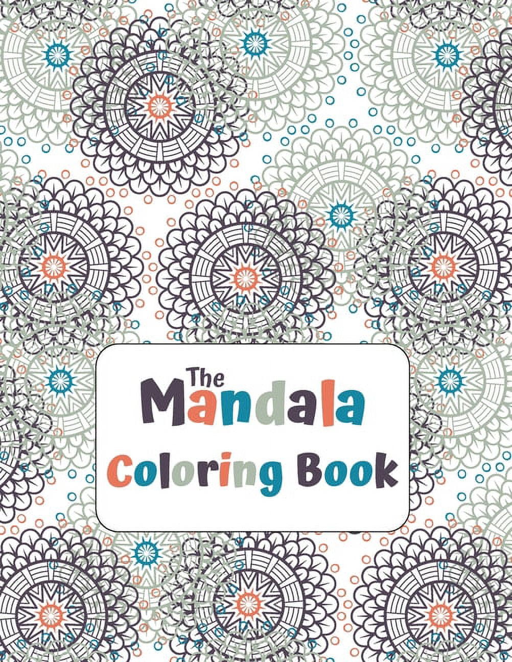 The Mandala Coloring Book : Beautiful Mandala Coloring Book - Mandala ...