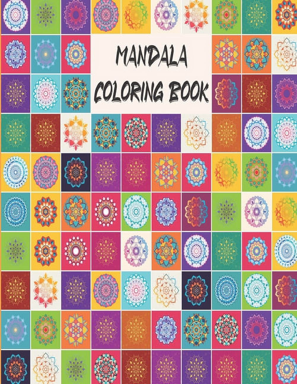 Mandala Coloring Book: Beautiful Mandalas Models Stress Relieving and ...