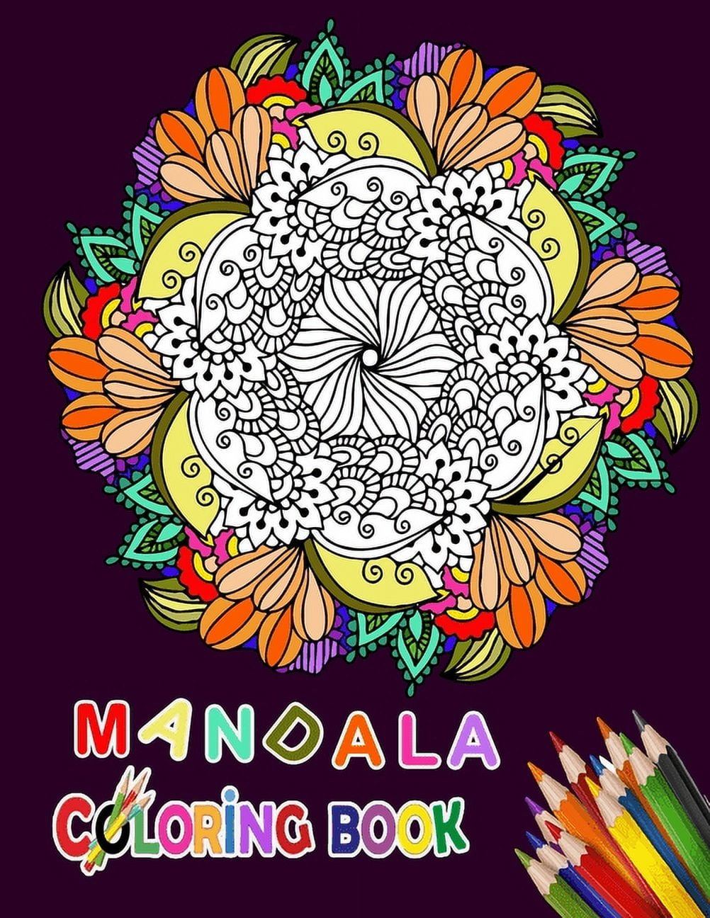 Mandala Coloring Book: Flower mandala Coloring Book for Adult ...