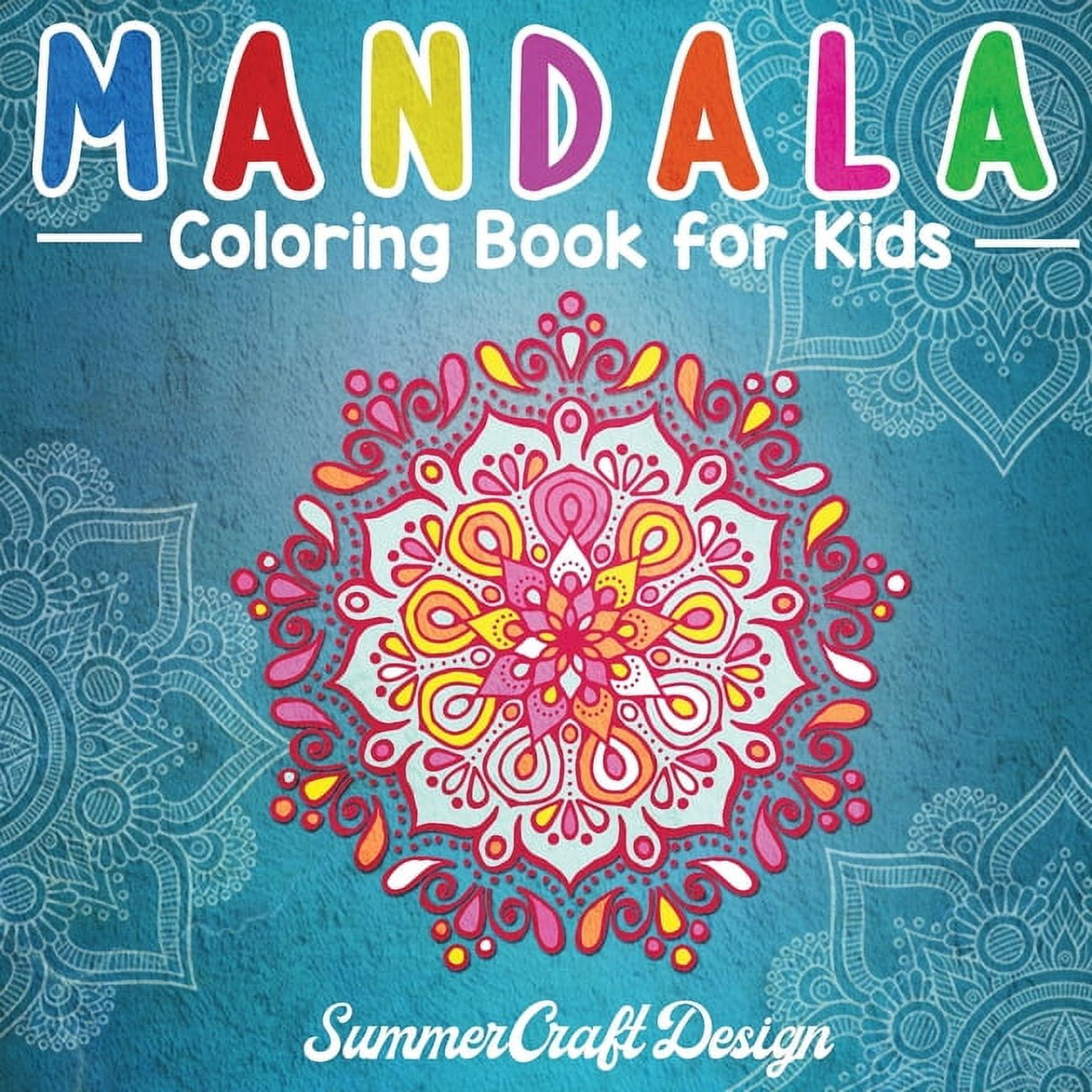 Mandala Coloring Book for Kids: Easy and Fun Mandala designs to color ...