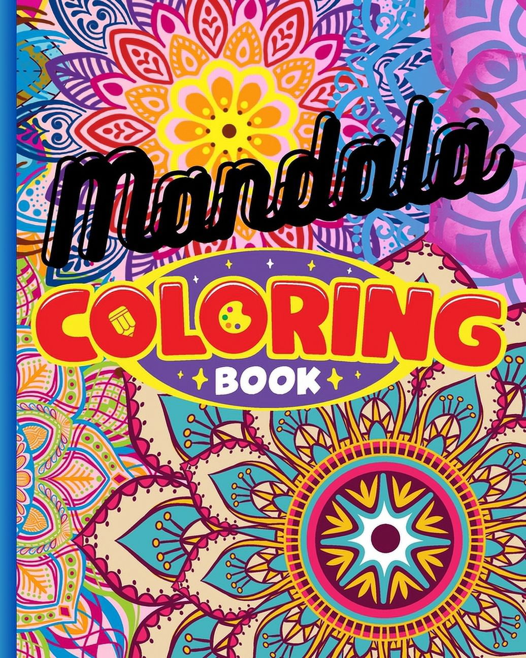Mandala Coloring Book: Simple Mandalas Coloring Pages, Mandala Designs ...