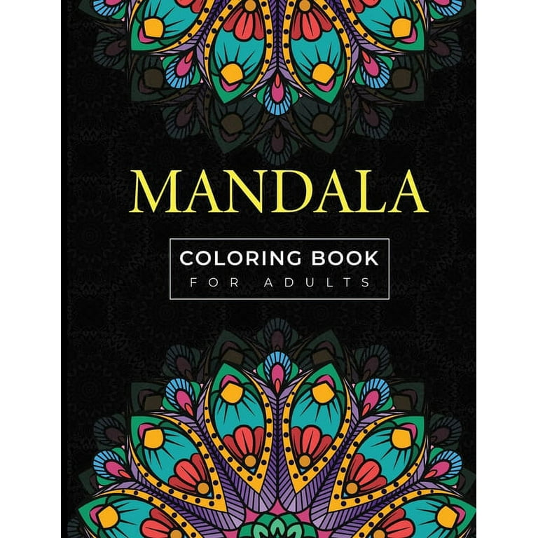 adult coloring book mandalas