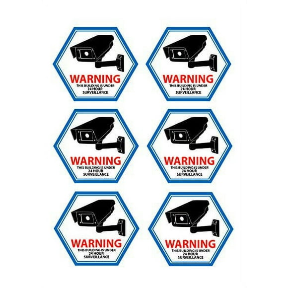 Video Surveillance Stickers