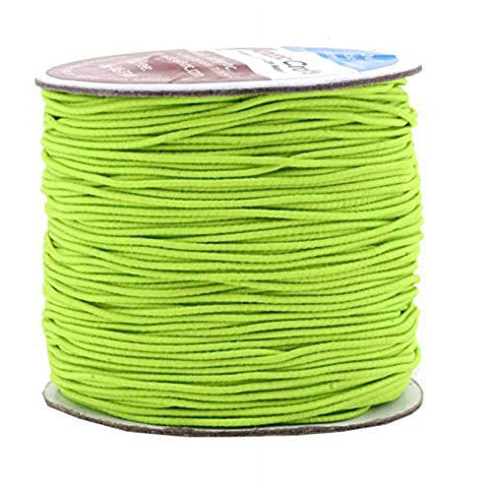 Mandala Crafts 1mm Elastic Cord Stretchy String for Bracelets ...