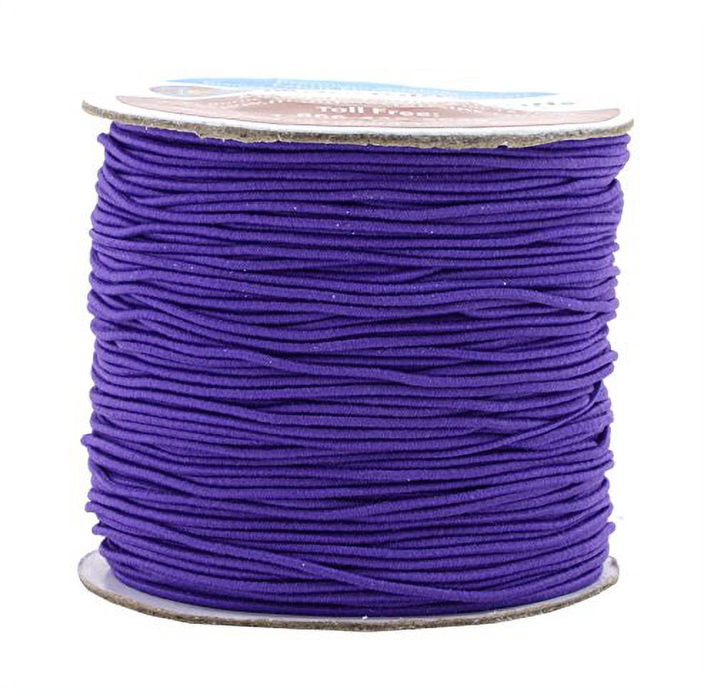Mandala Crafts 1mm Elastic Cord Stretchy String for Bracelets ...