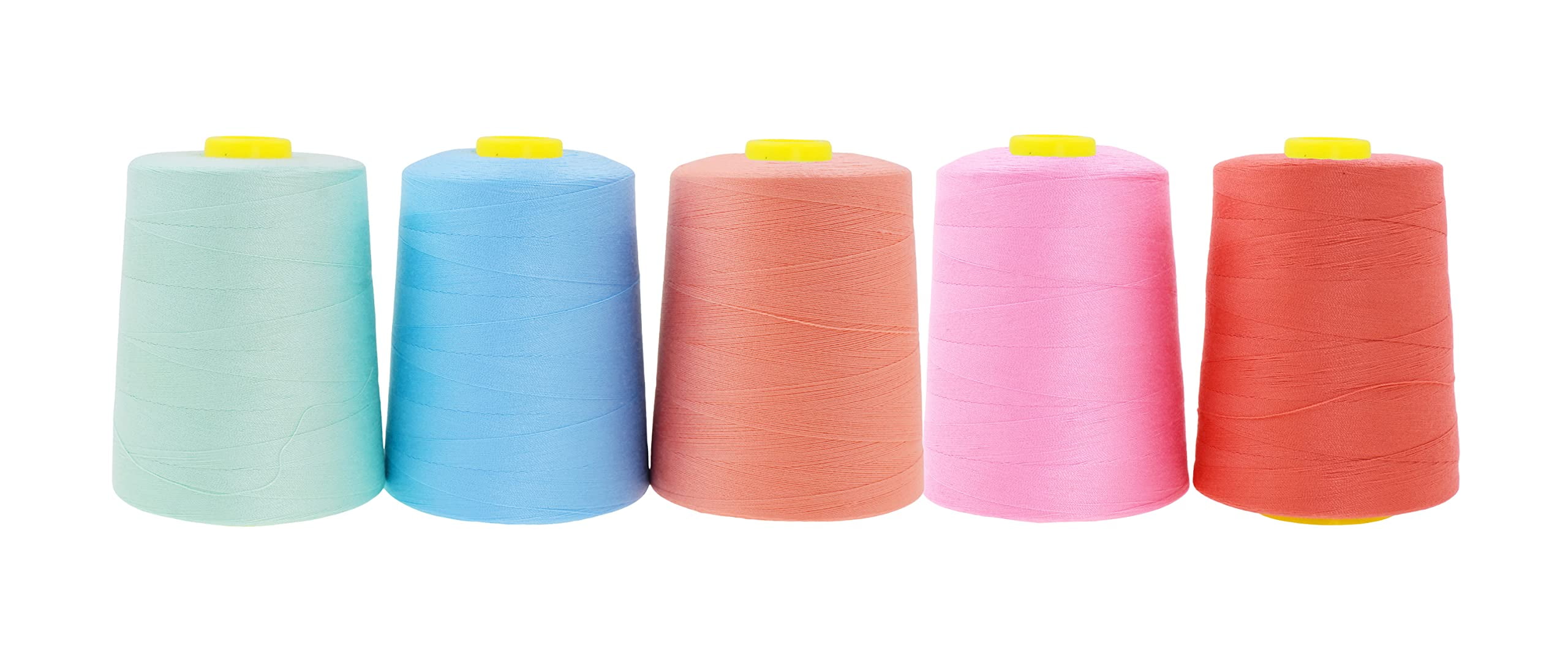 Mandala Crafts All Purpose Sewing Thread Spools - Serger Thread Cones 4 ...