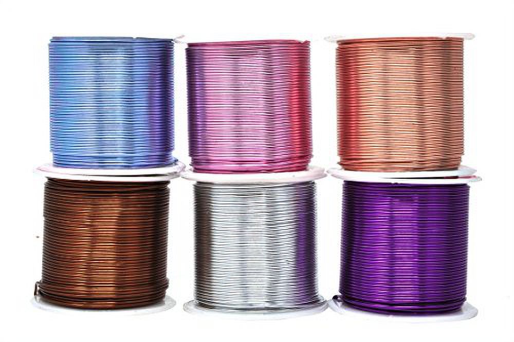 Mandala Crafts Anodized Aluminum Wire for Sculpting, Armature, Jewelry ...