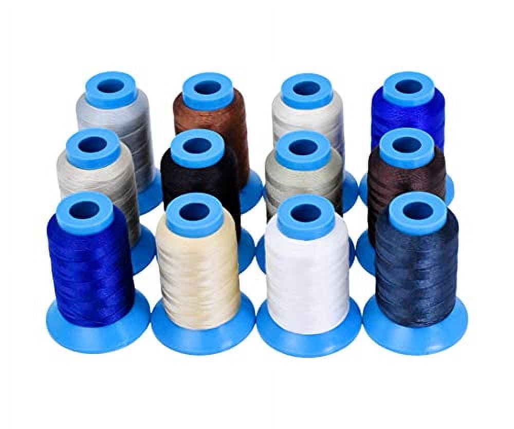 Mandala Crafts Bonded Nylon Thread for Sewing Leather, Upholstery ...