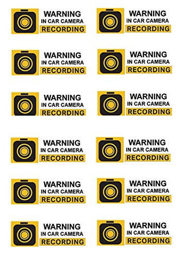 Security Camera Sticker