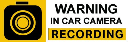 Mandala Crafts Car Camera Sticker Camera Car Dash Cam Sticker for ...