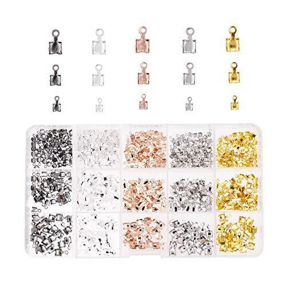 Mandala Crafts Cup Chain Connector End with Loop Finding Kit for Iced ...