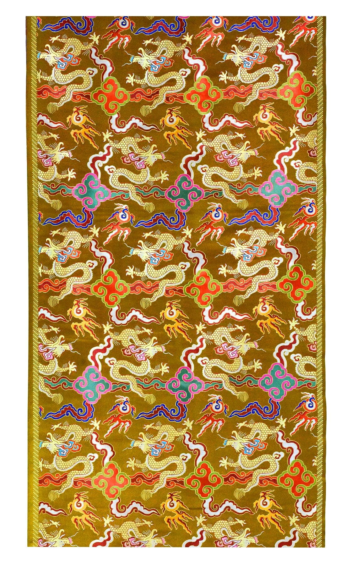 Mandala Crafts Dragon Brocade Fabric by The Yard for Upholstery and ...