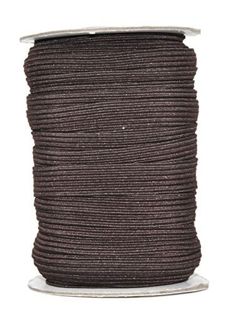 Mandala Crafts Flat Elastic Band, Braided Stretch Strap Cord Roll for ...