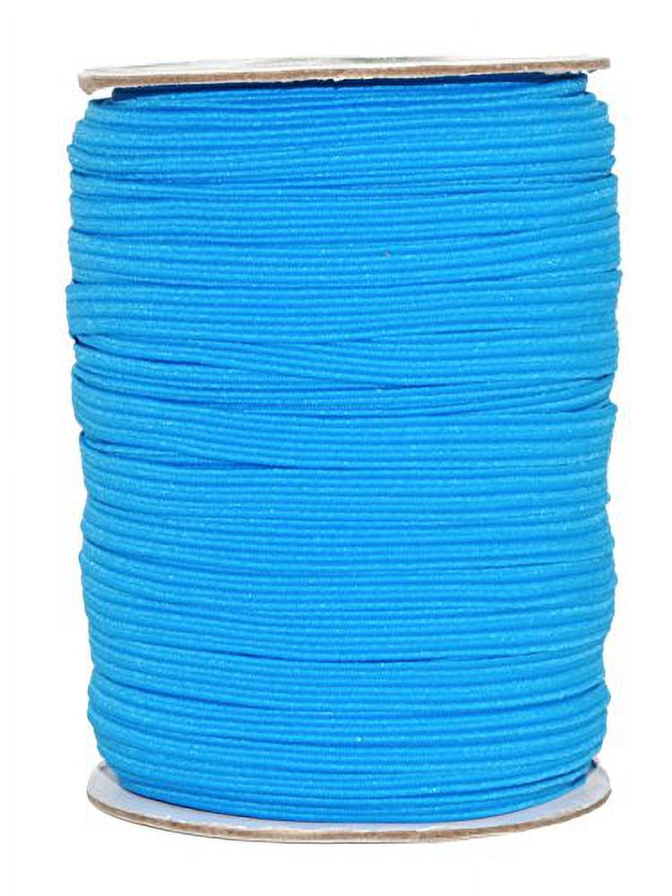 Mandala Crafts Flat Elastic Band, Braided Stretch Strap Cord Roll for ...