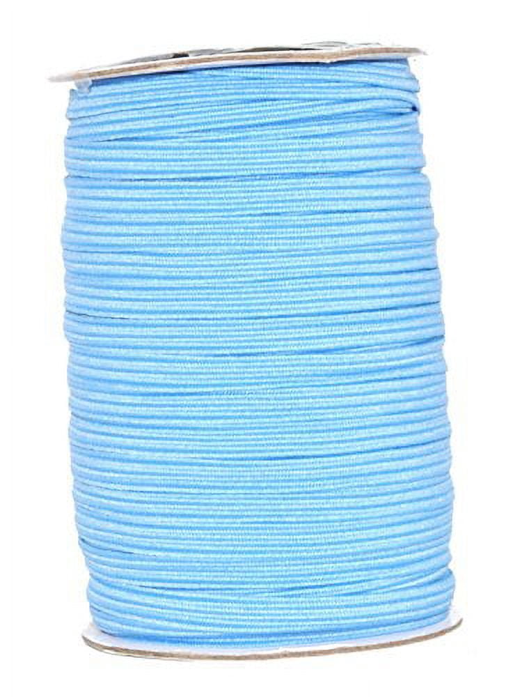 Mandala Crafts Flat Elastic Band, Braided Stretch Strap Cord Roll for ...