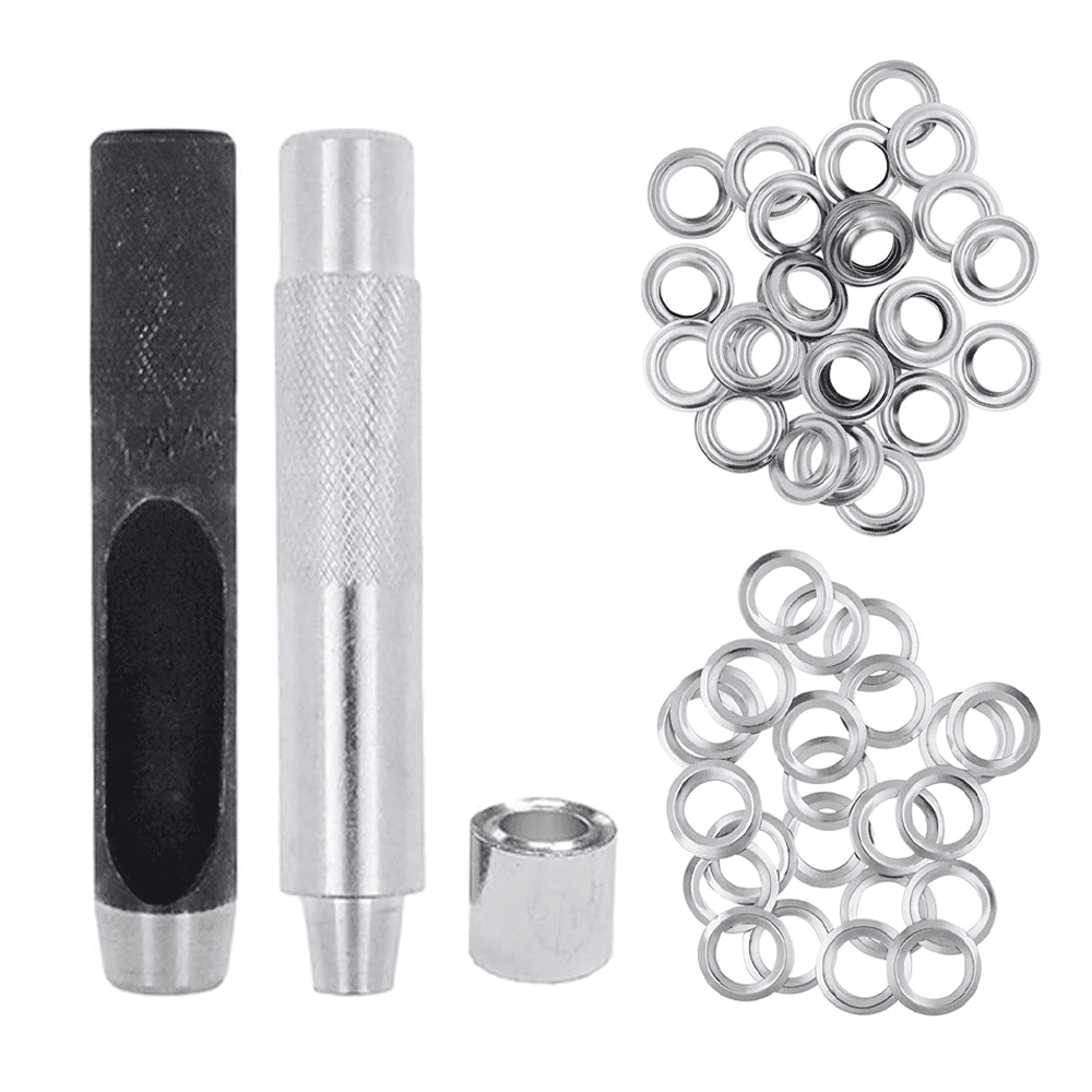 Mandala Crafts Grommet Eyelet Kit with Setting Tools for Leather ...
