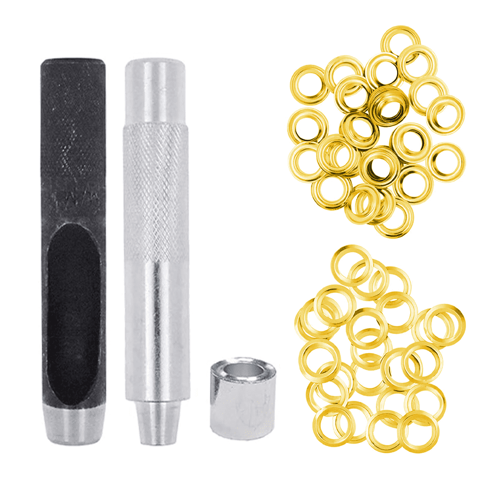 Mandala Crafts Grommet Eyelet Kit with Setting Tools for Leather ...