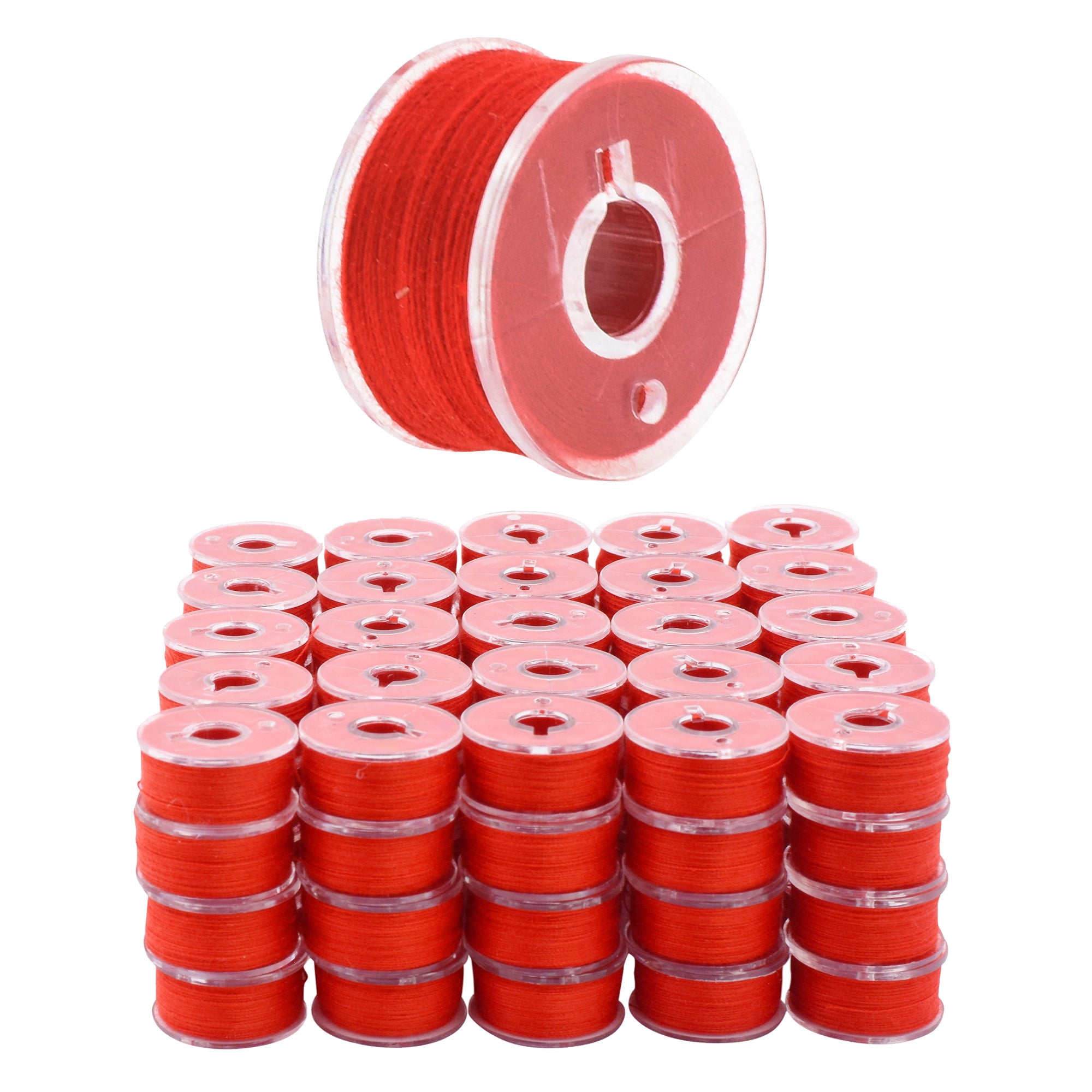 Mandala Crafts Prewound Bobbin Thread Prewound Bobbins for Embroidery ...
