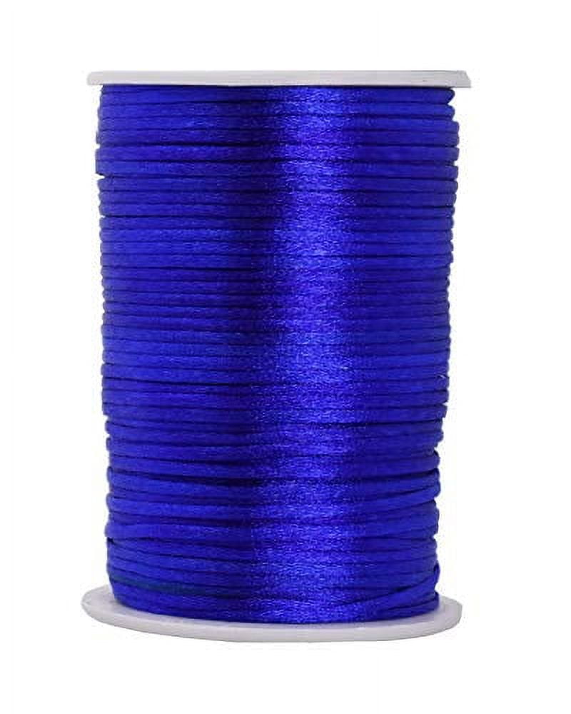 Mandala Crafts Satin Rattail Cord String from Nylon for Chinese Knot ...
