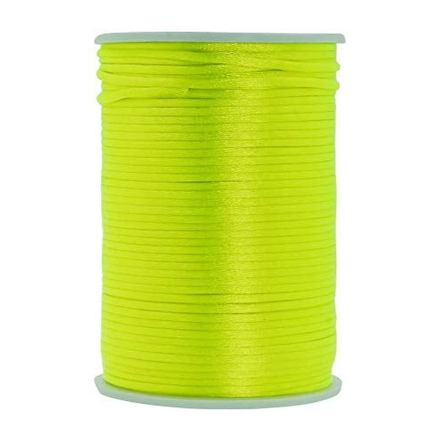 Mandala Crafts Satin Rattail Cord String from Nylon for Chinese Knot ...