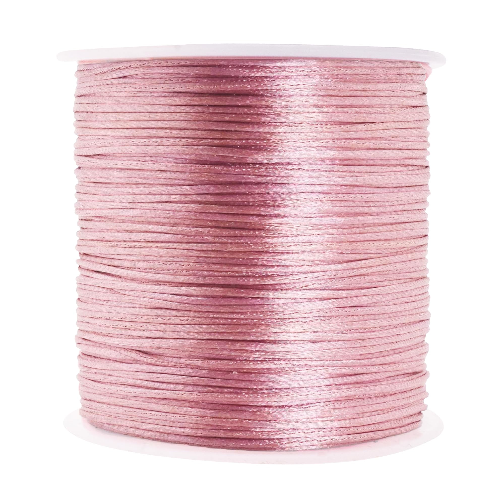 Mandala Crafts Satin Rattail Cord String from Nylon for Chinese Knot ...
