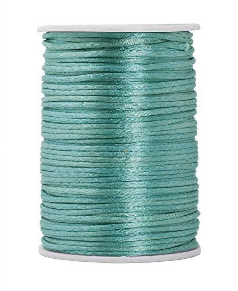 Mandala Crafts Satin Rattail Cord String from Nylon for Chinese Knot ...