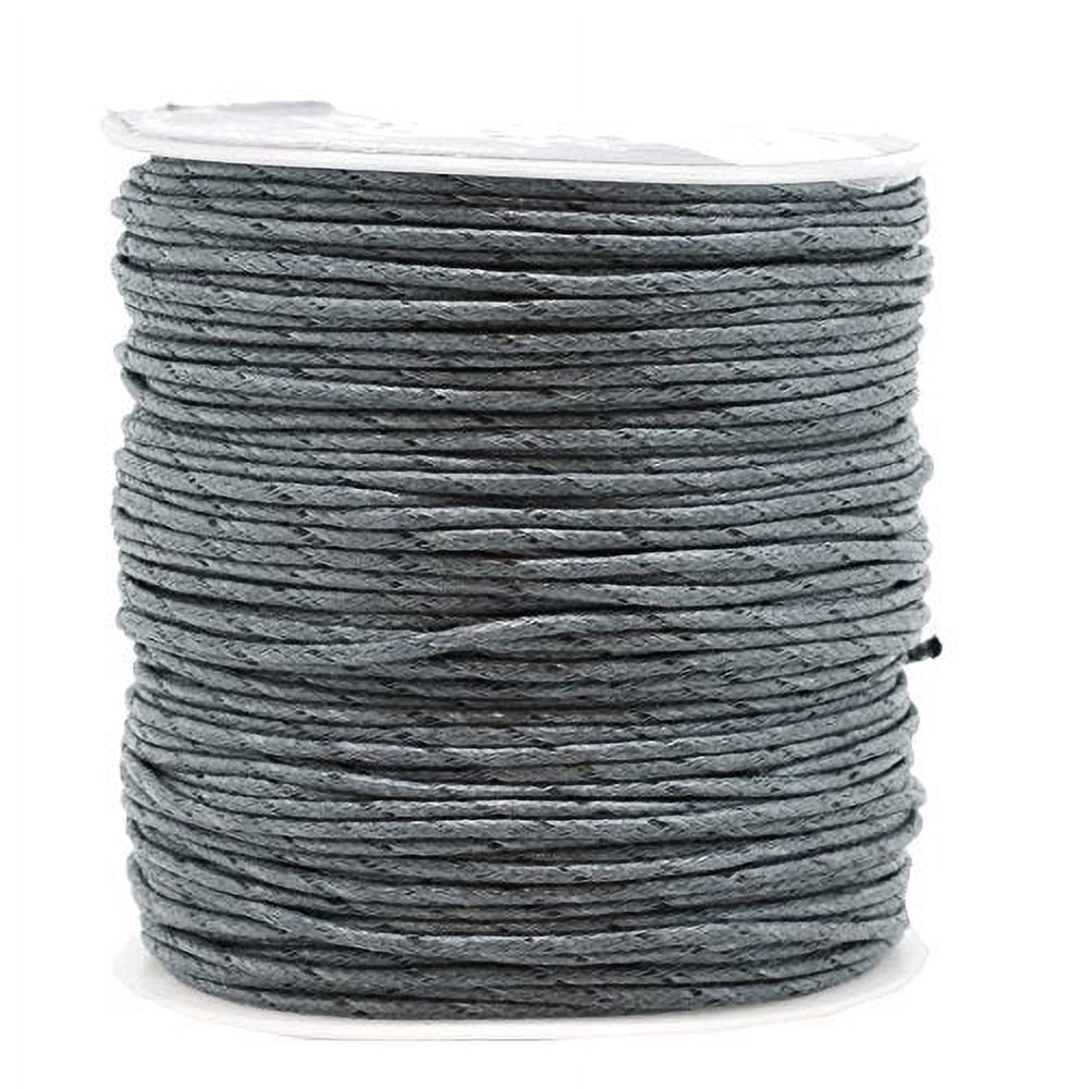 Mandala Crafts Size 1.5 mm Waxed Cord for Jewelry Making Necklace ...
