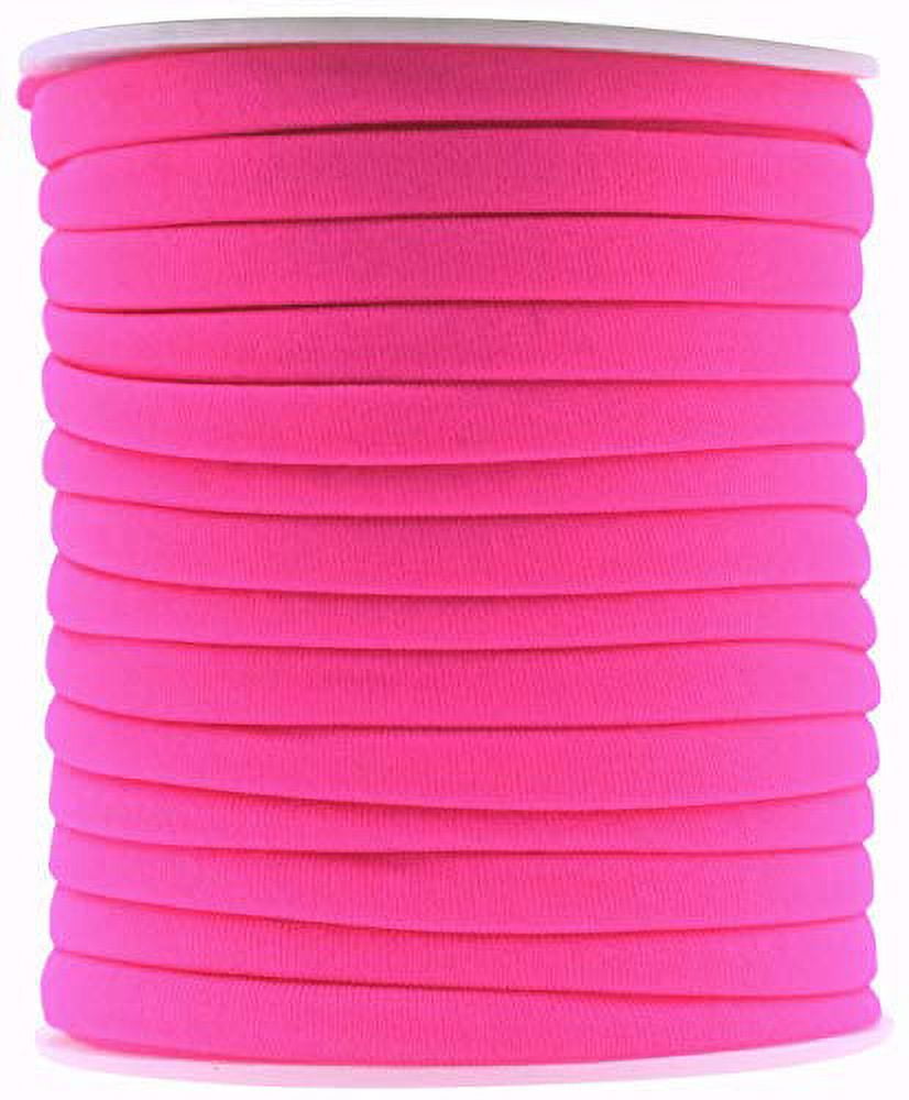 Mandala Crafts Soft Elastic Cord from Spandex Nylon Fabric for Jewelry ...