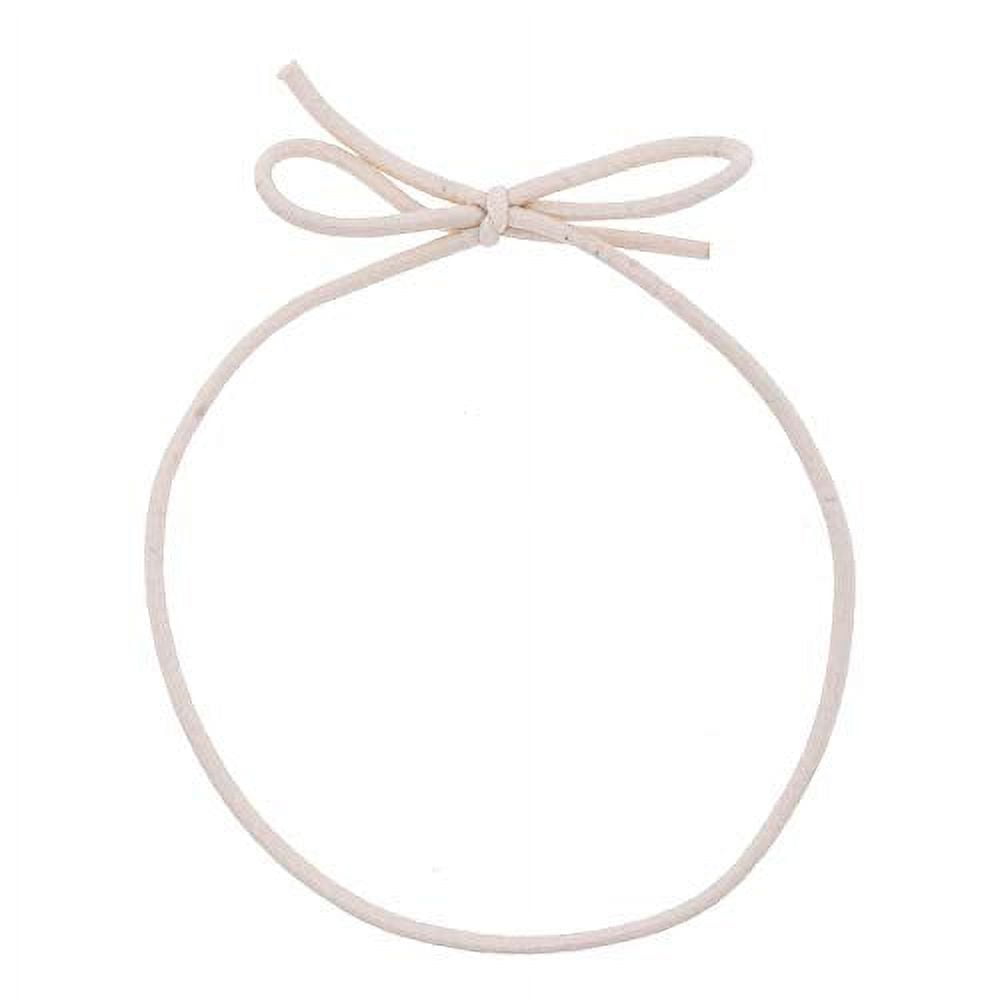 Mandala Crafts Stretch Loops with Pre-Tied Bows from Elastic Ribbon ...