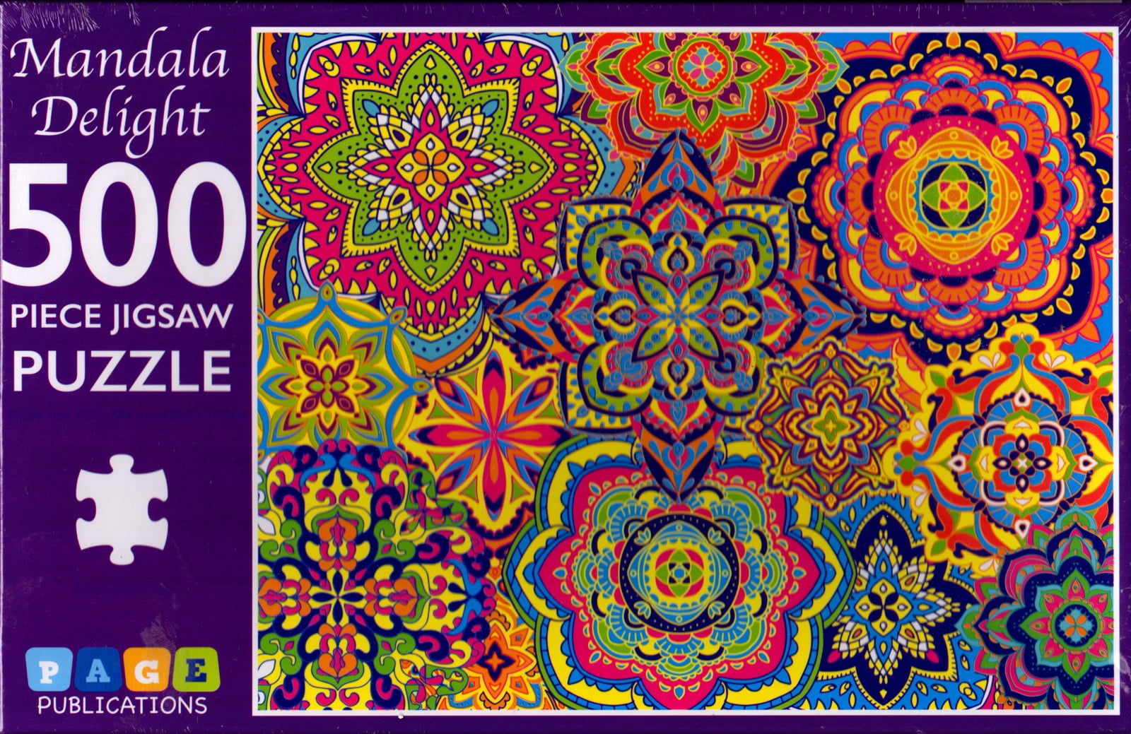 Mandala Delight 500 Piece Puzzle - Walmart.com