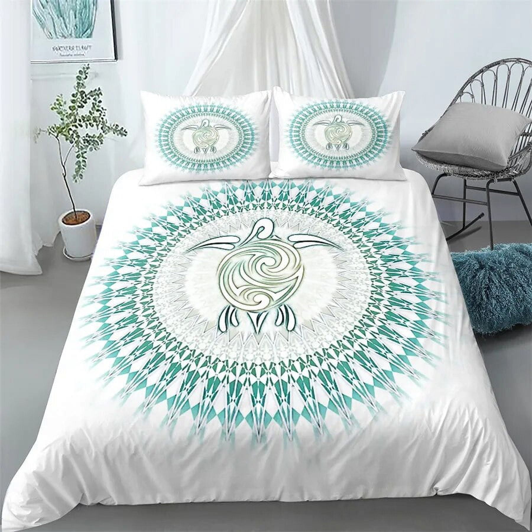 Mandala Duvet Cover Set Blue Pink Boho Chic Bedspreads Tic Bedclothes