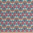 Ambesonne Mandala Fabric by the Yard Upholstery, Oriental Pattern, 2 ...
