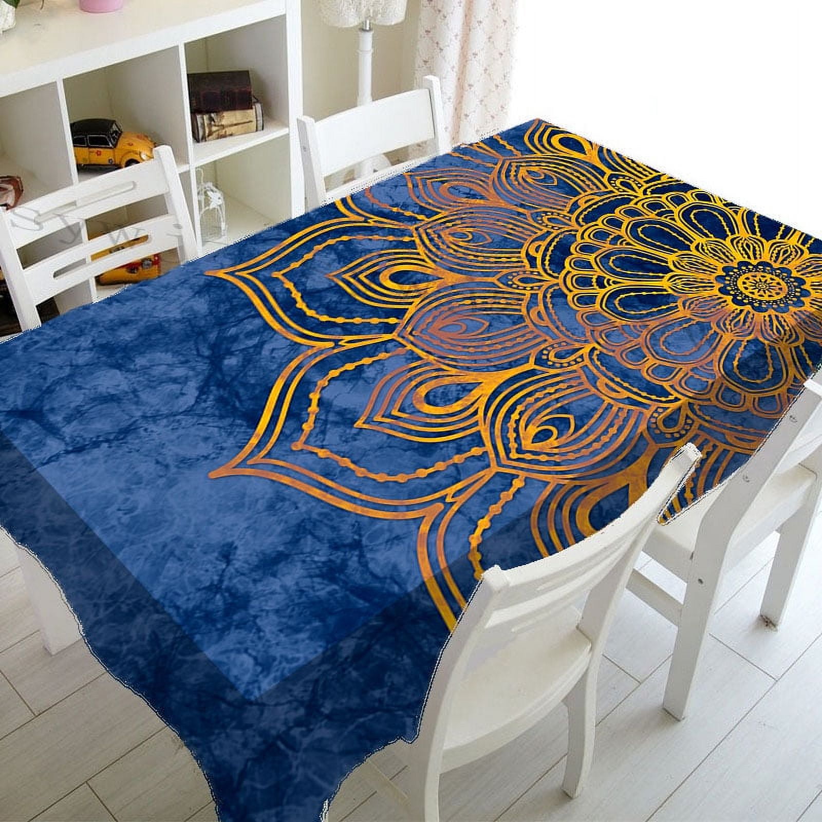 Mandala Flower Digital Printing Home Living Room Rectangular Coffee ...