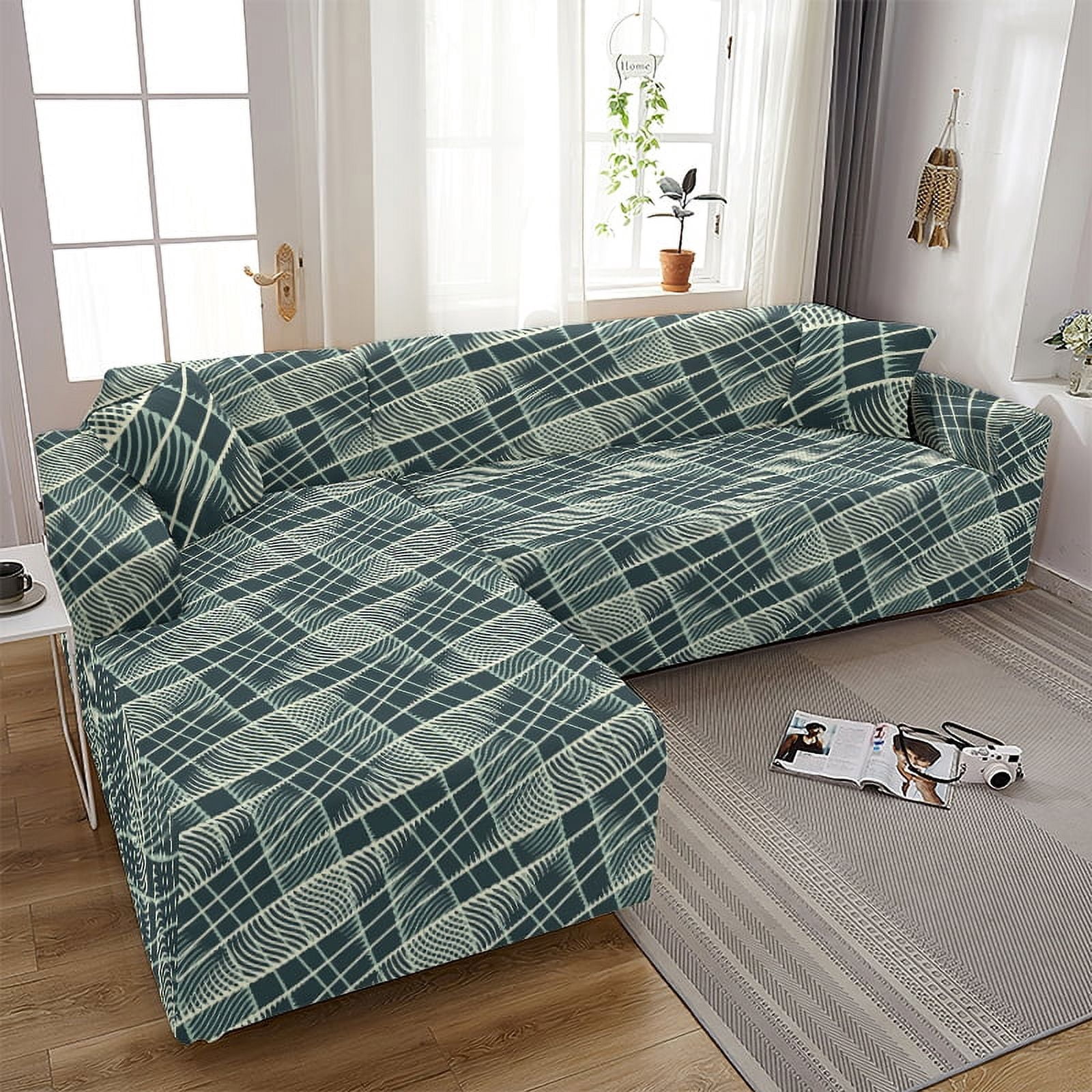 Mandala Geometric Elastic Sofa Cover Eye Adjustable Sofas Covers Lounge ...