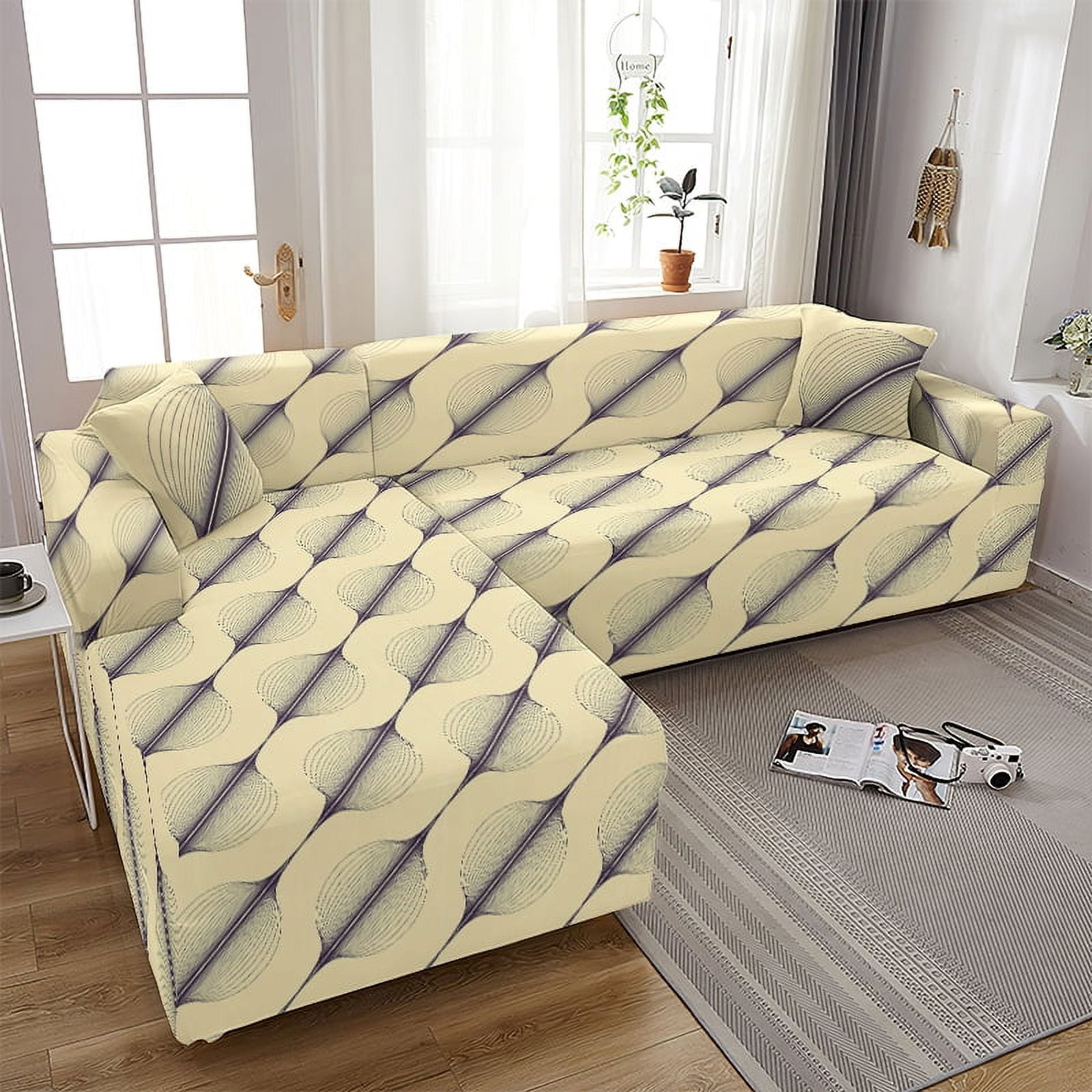 Mandala Geometric Elastic Sofa Cover Eye Adjustable Sofas Covers Lounge ...