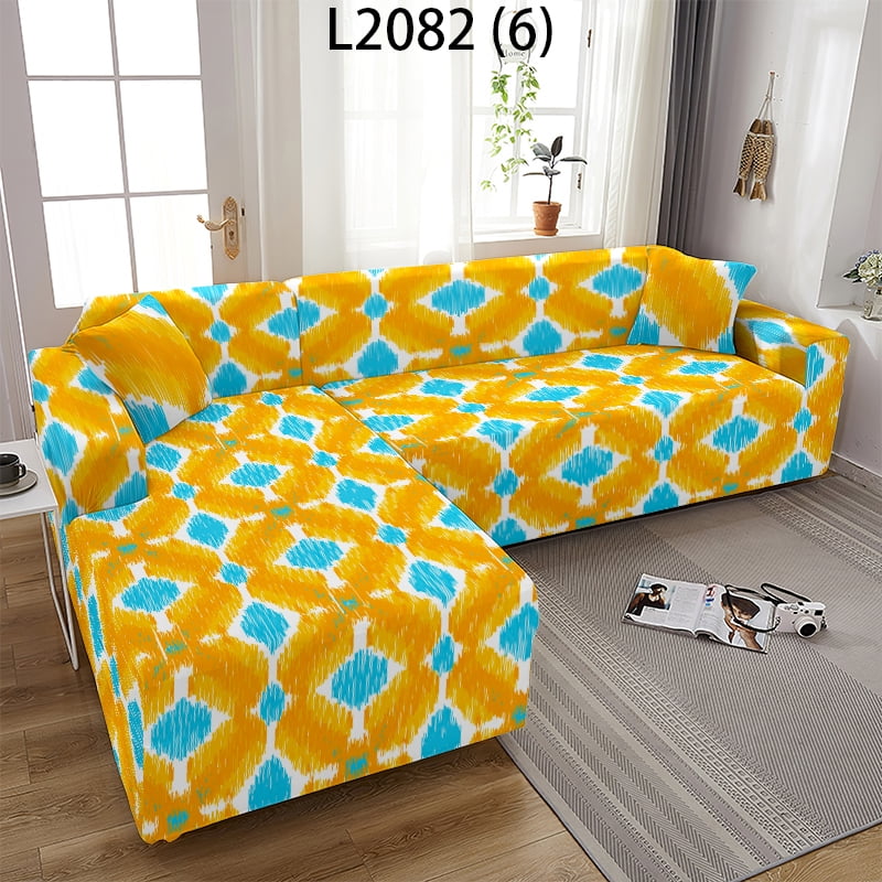 Mandala Geometric Elastic Sofa Cover for Living Room Sofa Towel Retro ...