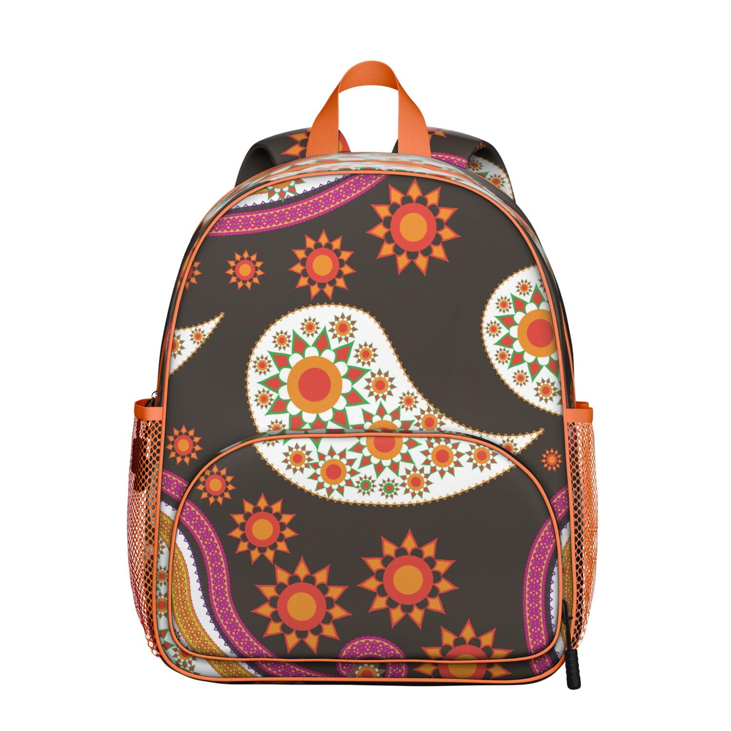 Mandala Inspired Durable Backpack - Waterproof Ergonomic Student ...