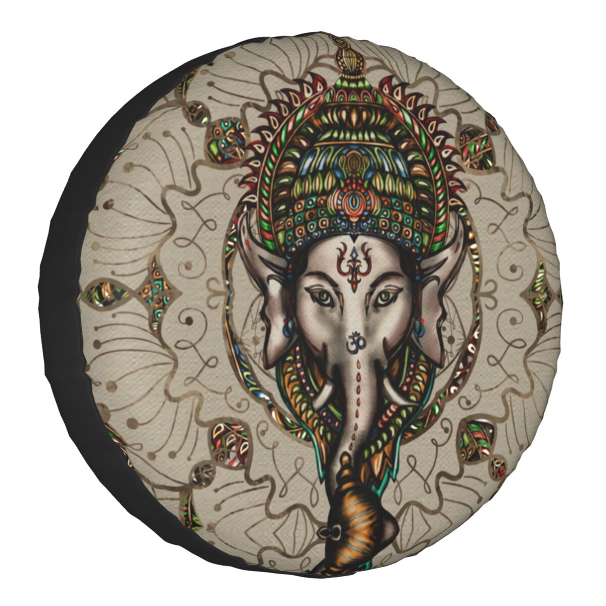 Mandala Lord Ganesha Spare Tire Cover Case Ganesh Ganesa Ganapati ...