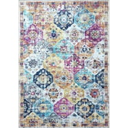 Artnice Modern Abstract Area Rugs for Living Room 5x7, Non Slip ...