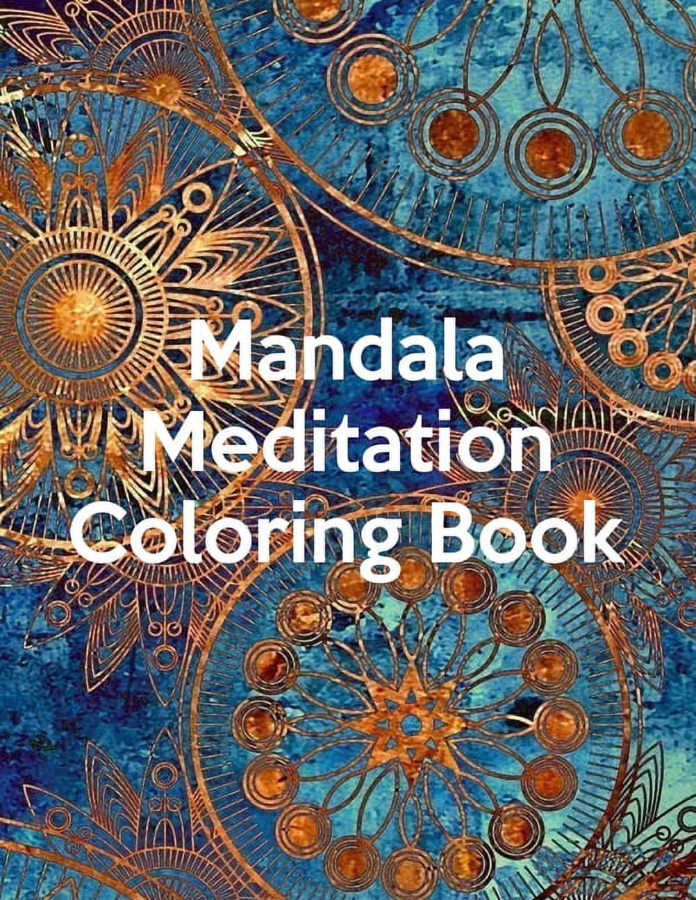 Mandala Meditation Coloring Book: Mandala Meditation Coloring Book ...