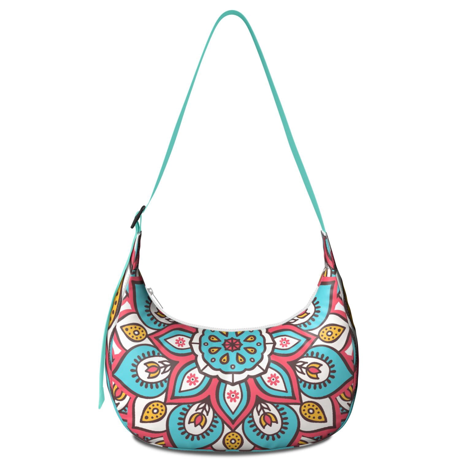 Mandala Meditation Healing Purse Abstract Boho Crossbody Bag with ...