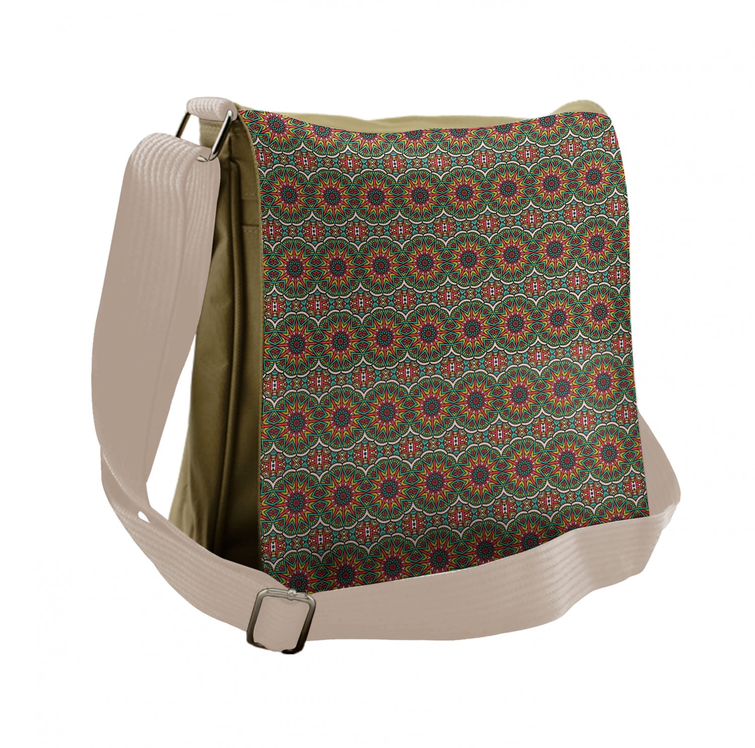 Mandala Messenger Bag, Mystical Chinese Design, Unisex Cross-body, by ...