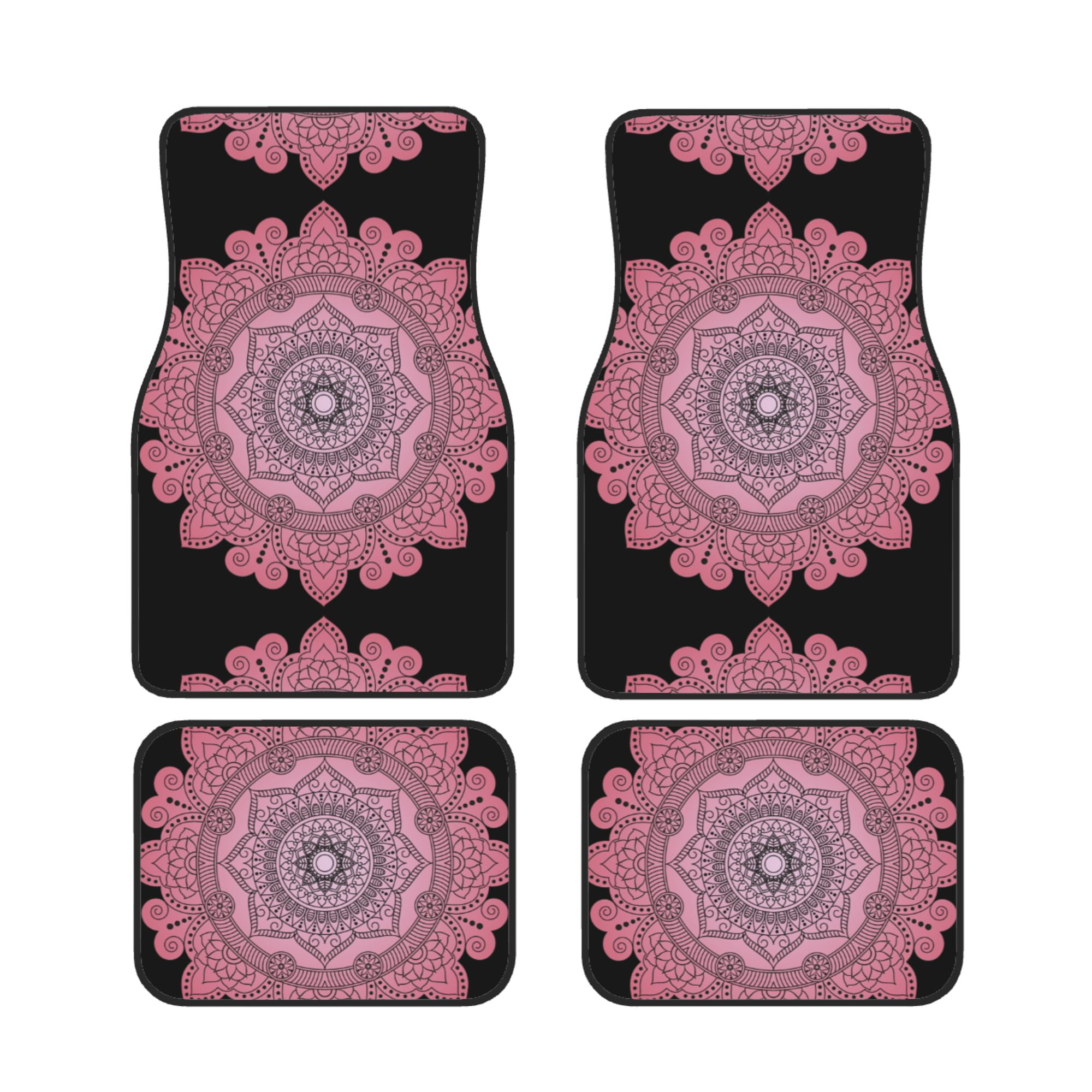 Mandala Pattern Universal Fit Carpet Floor Mats For Car Suv Van & Truck ...