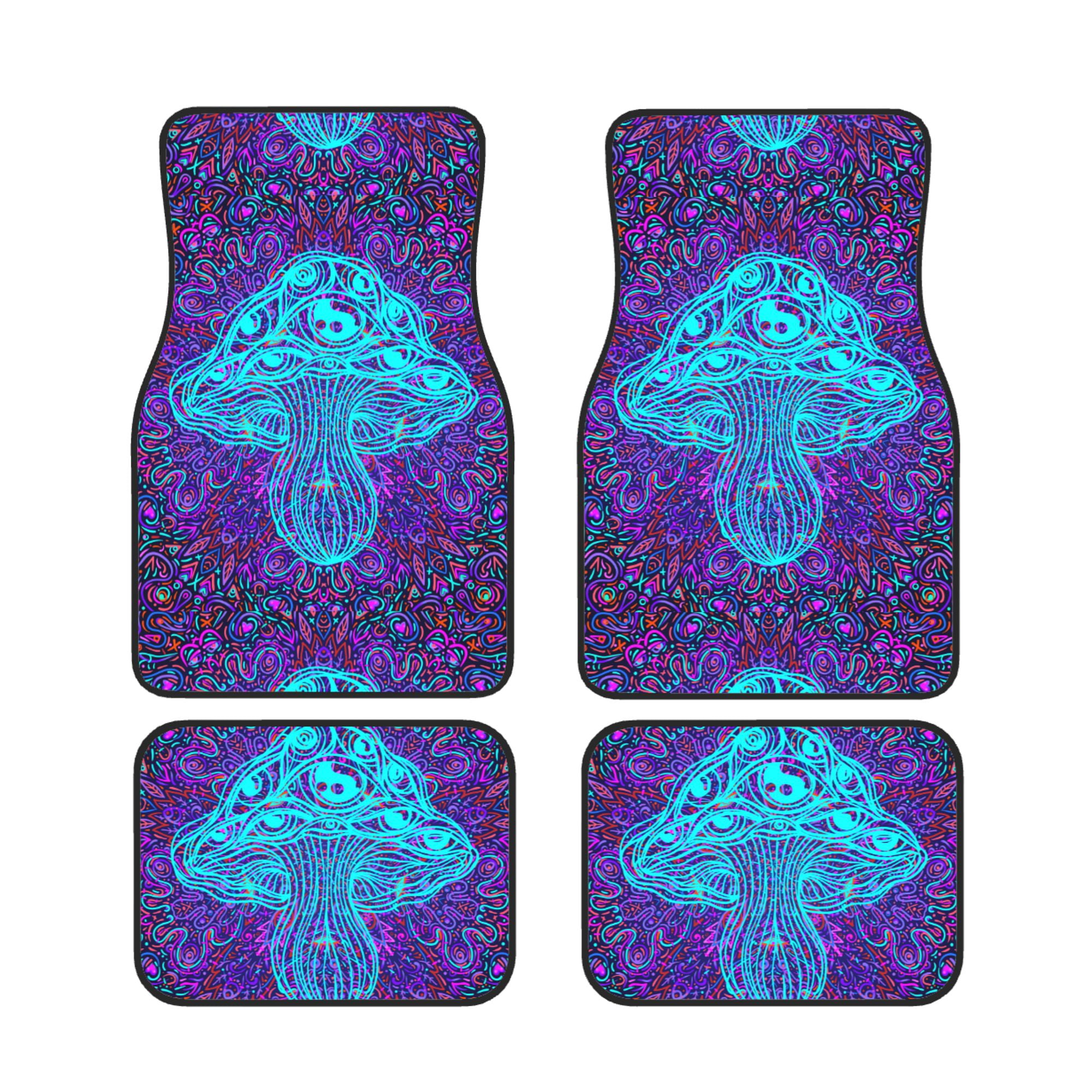 Mandala Pattern Universal Fit Carpet Floor Mats For Car Suv Van & Truck ...