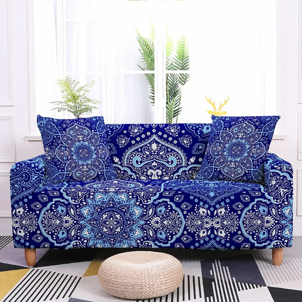 Mandala Print Sofa Cover For Living Room r Bohemia Sofa Slipcover ...