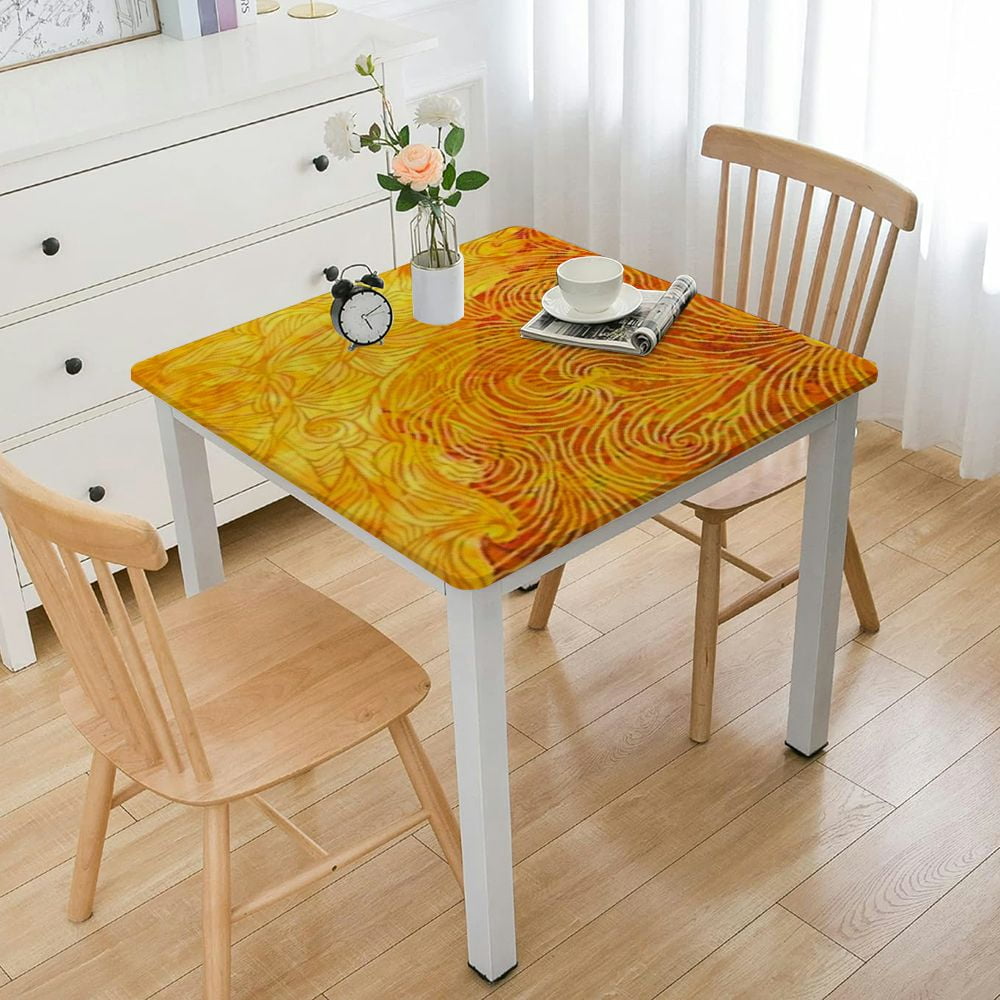 Mandala Tablecloth, Motifs Nature Theme with Unique Floral Lines ...