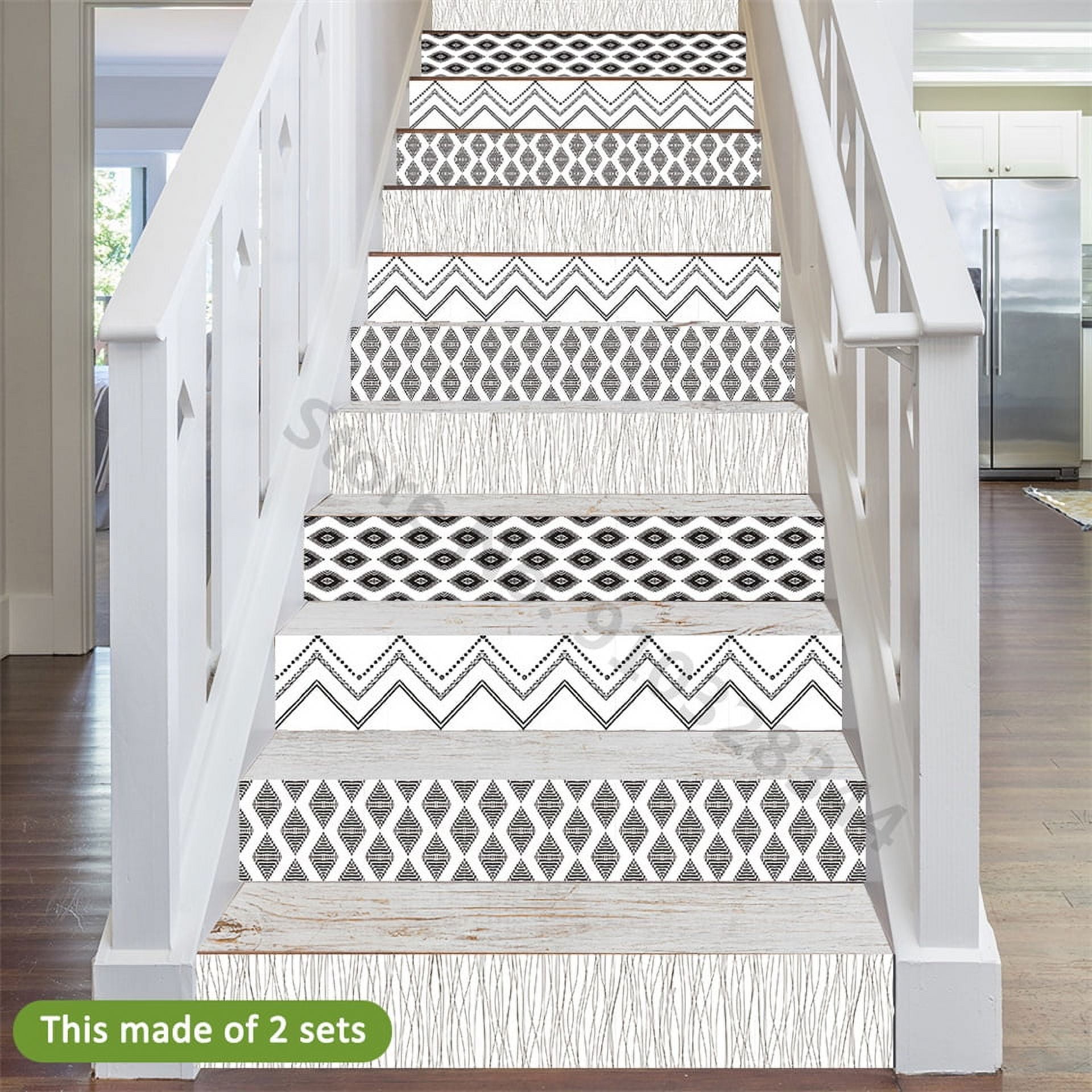 Mandala Tiles Sticker Furniture Renovation Staircase Riser Stickers ...