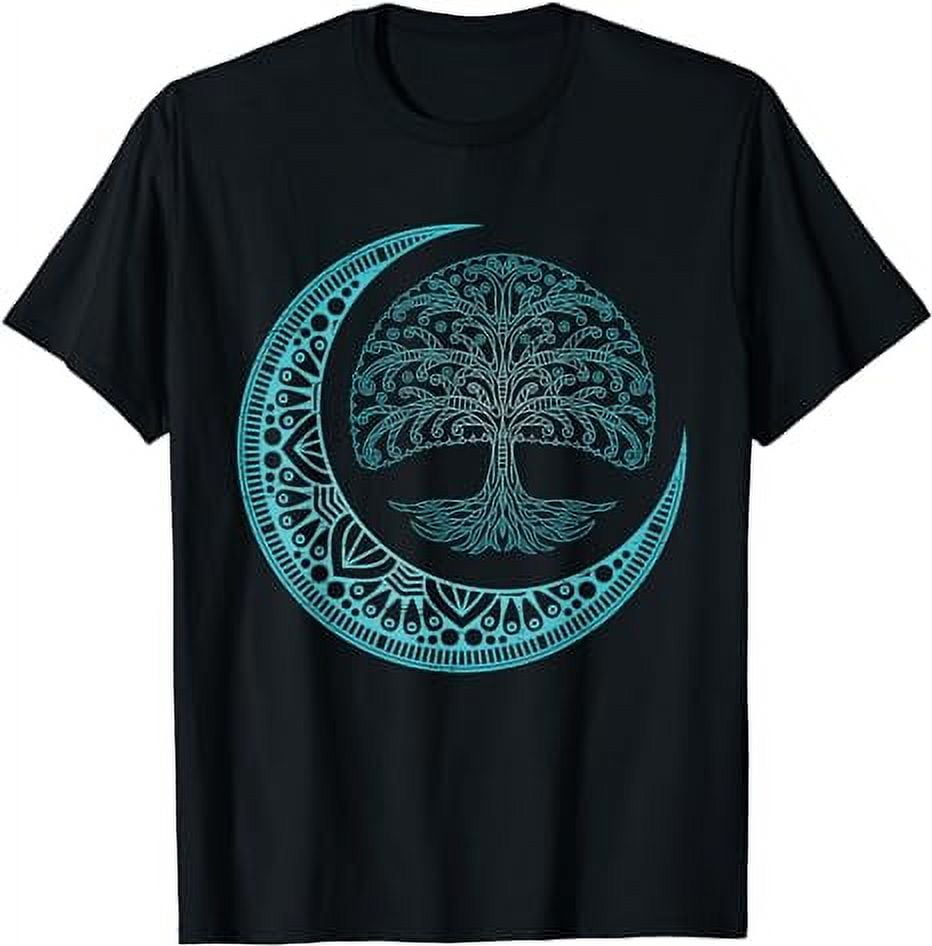 Mandala Tree Life Tattoo Mandala T-Shirt - Walmart.com