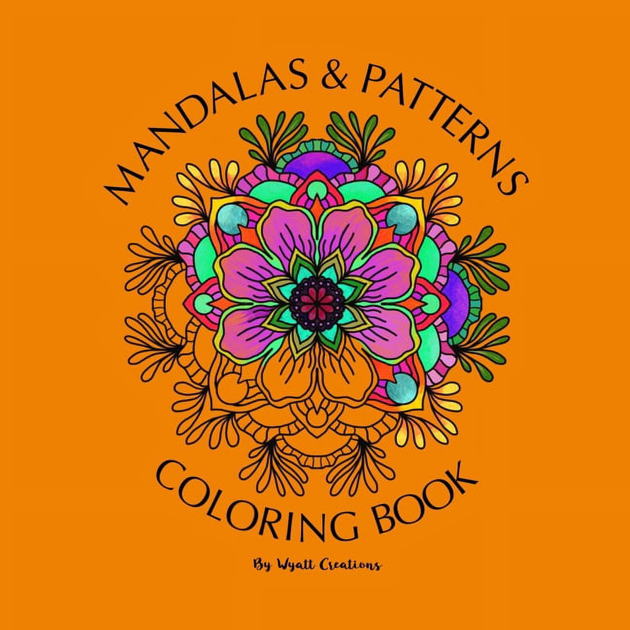 Mandala and Patterns Coloring Book: Adult Coloring Book, (Paperback ...